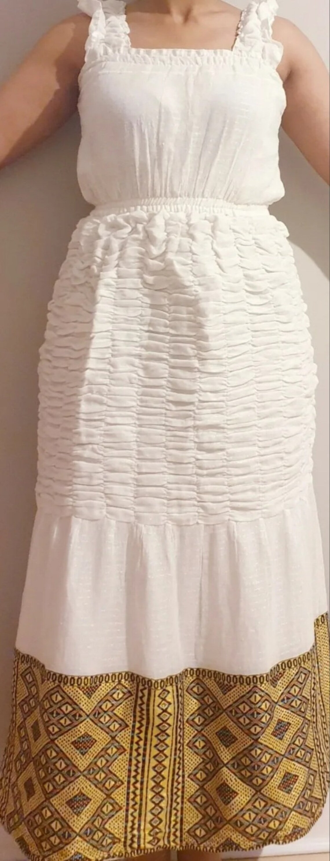 Ethiopian Dress Eritrean Dress Habesha Kemis Zuria Shibshib Style Dress ...