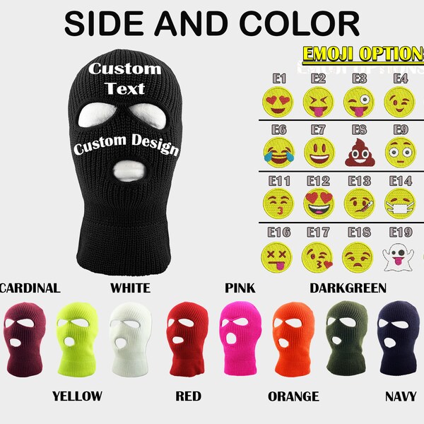 Designer Ski Mask - Etsy