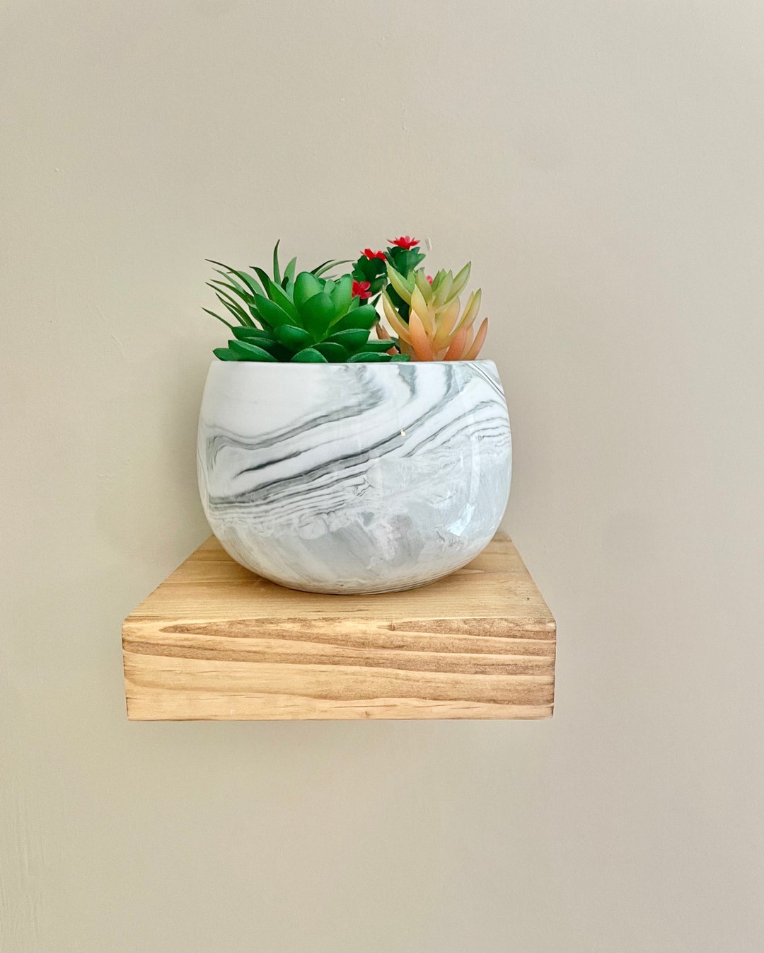 Mini Floating Shelf Mini Small Floating Shelves Small Minimalist Shelf ...