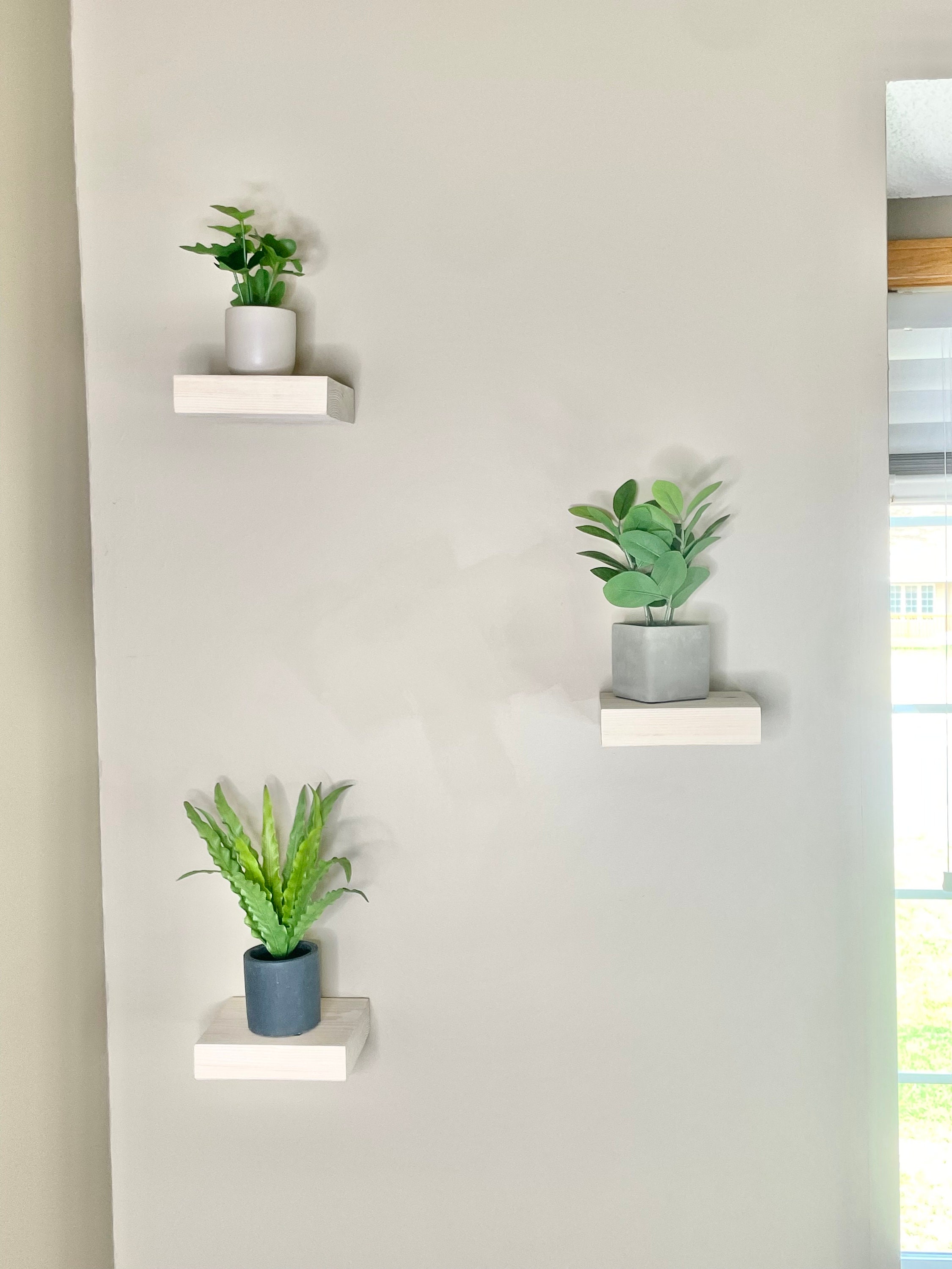 Mini Floating Shelf Mini Small Floating Shelves Small Minimalist Shelf ...