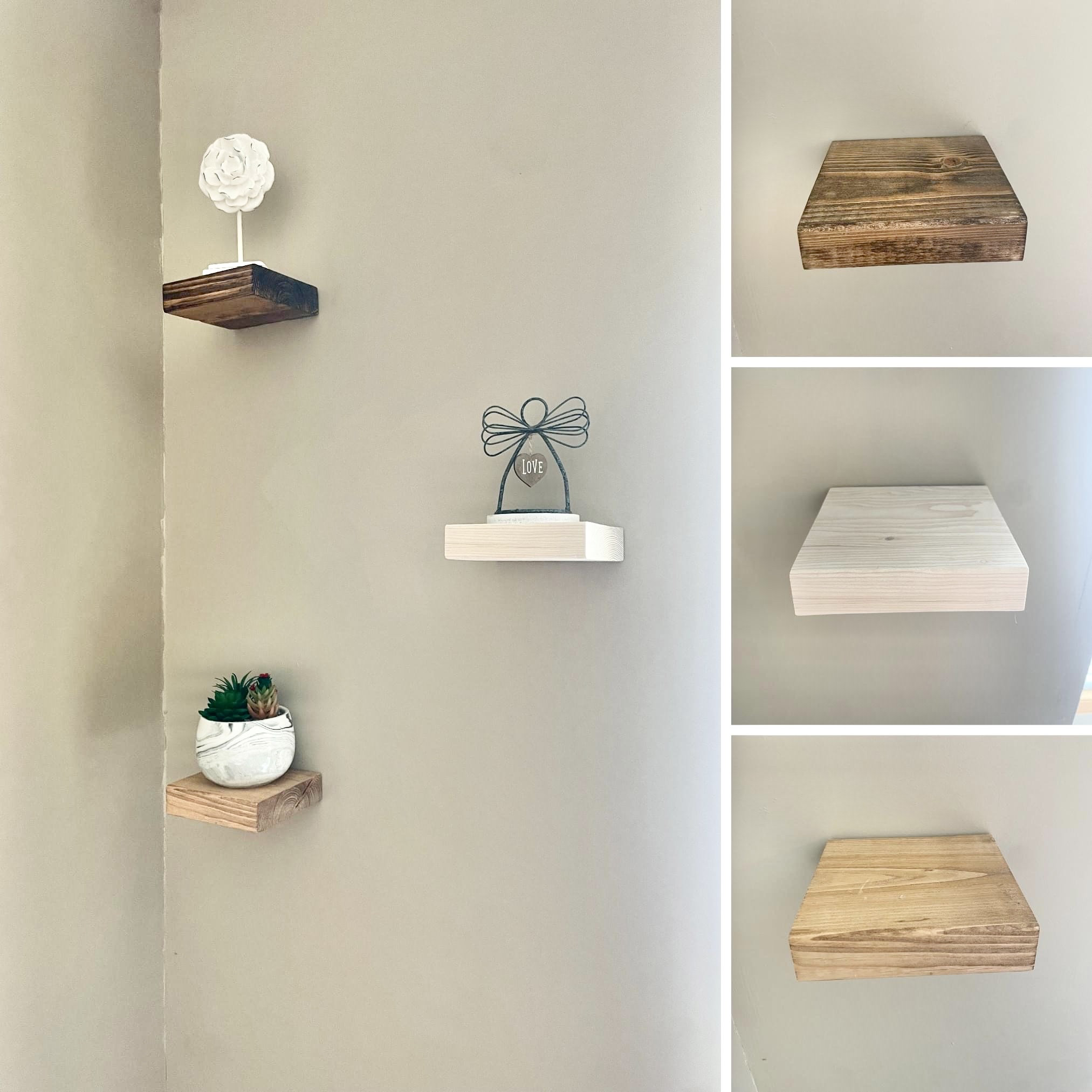 Mini Floating Shelf Mini Small Floating Shelves Small Minimalist Shelf ...