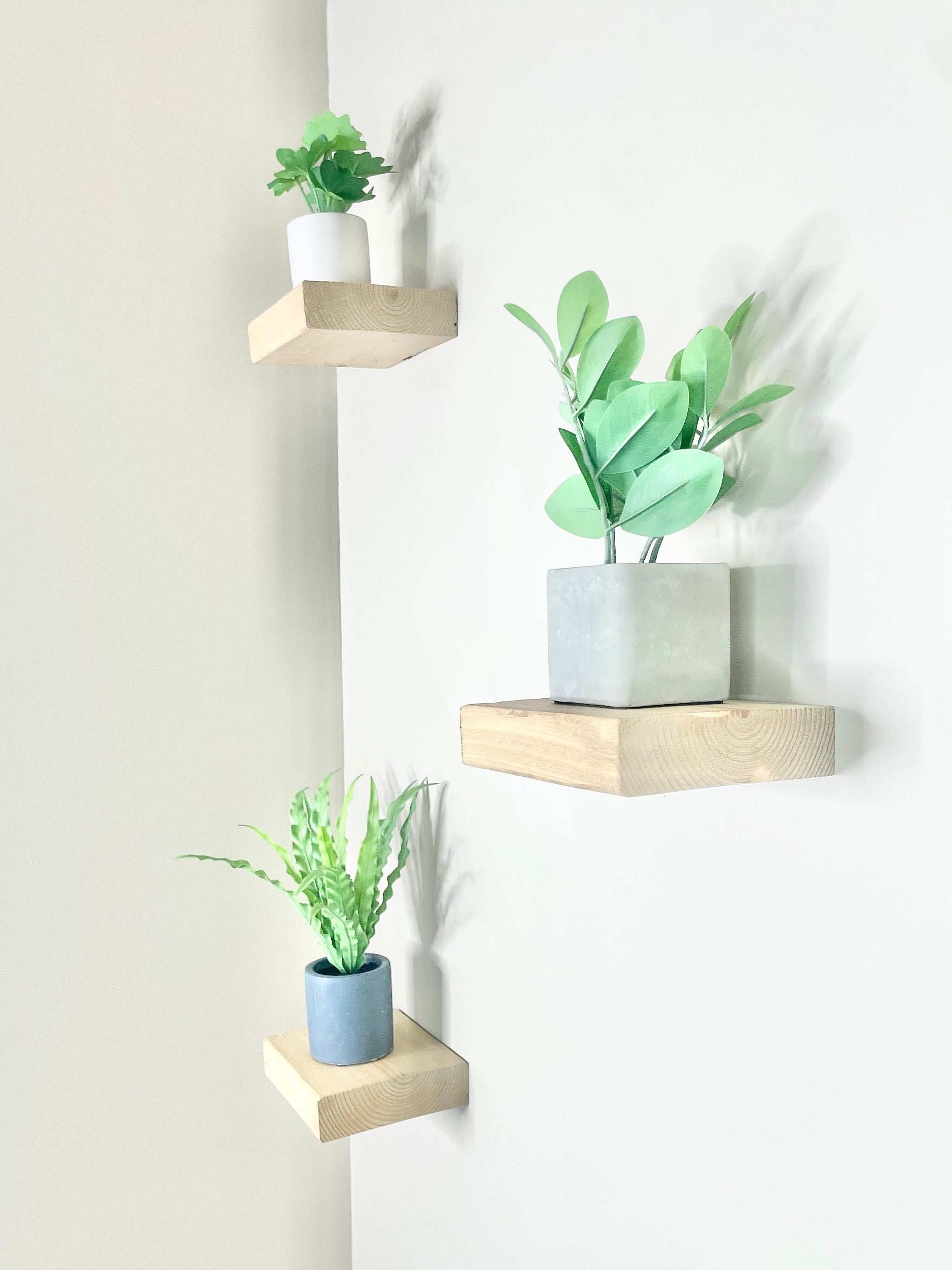 Mini Floating Shelf Mini Small Floating Shelves Small Minimalist Shelf ...