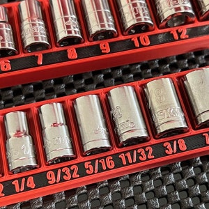 Socket Organizers Compatible With 200 Pc Husky Set - No More Searching ...