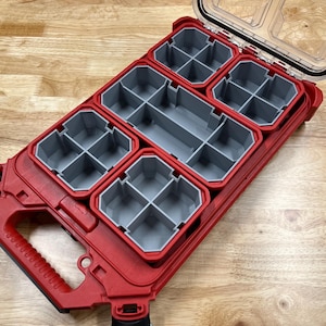 DIGITAL 3D Print File: Milwaukee Packout Bin Inserts 18 Designs - Etsy