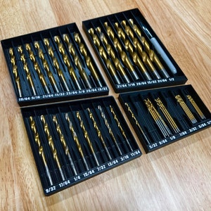 Drill Bit Organizer Neatly Organize Your Bits - Etsy