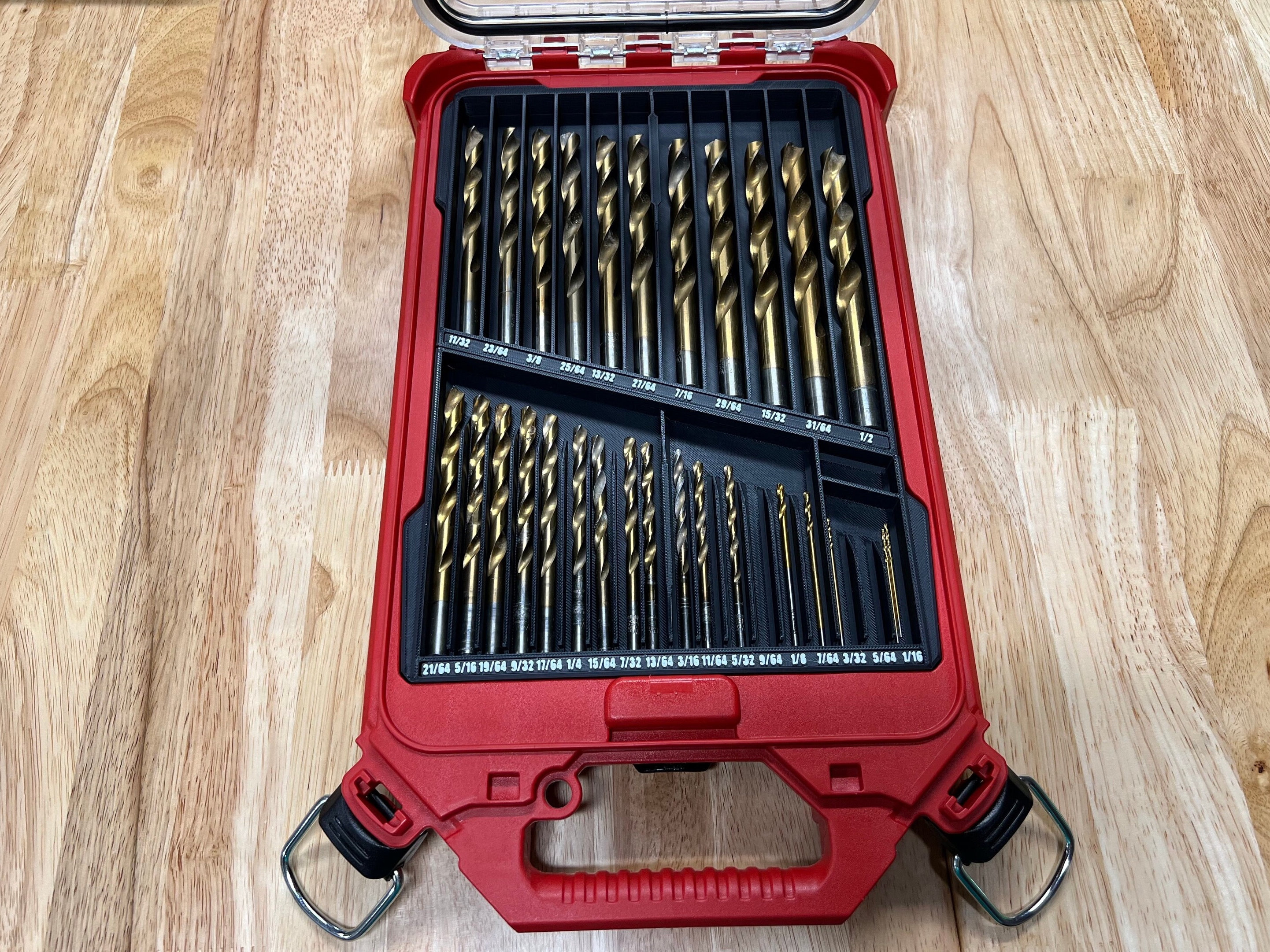 Digital 3D Print File for Milwaukee Packout Drill Bit Organizer - Etsy UK