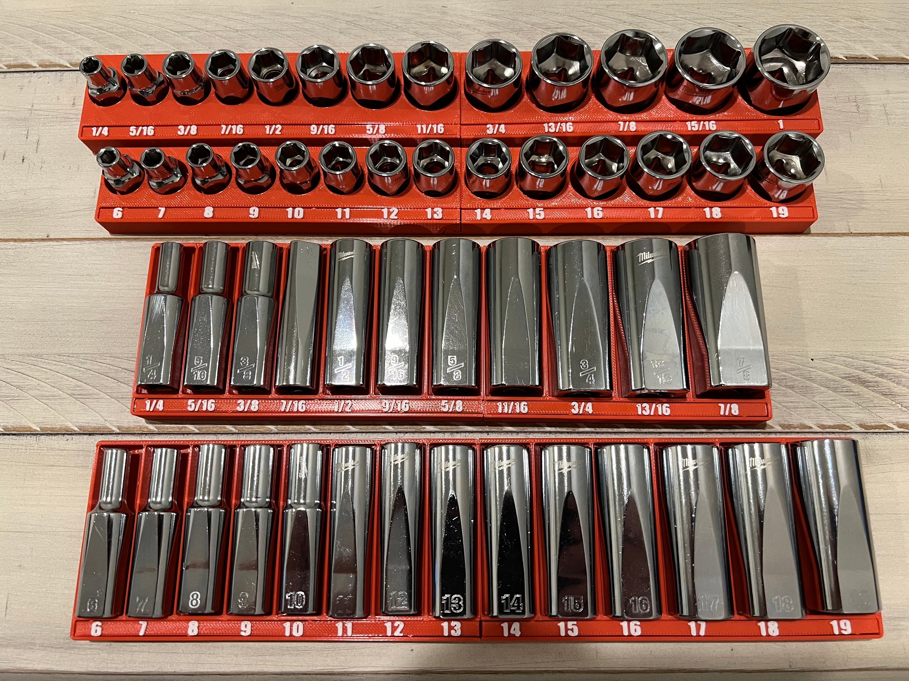 Milwaukee Compatible Socket Organizers - No More Searching and ...