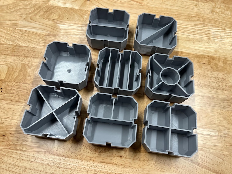 DIGITAL 3D Print File: Milwaukee Packout Bin Inserts 18 Designs - Etsy