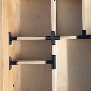 Drawer Divider Bracket Set for 0.25" Boards - Etsy