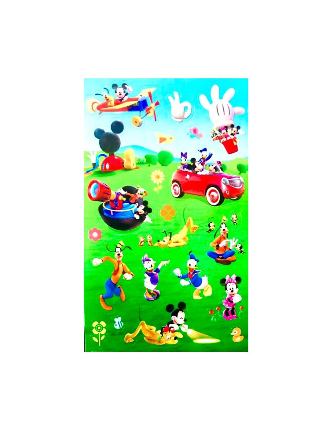 Mickey & the Gang Clubhouse Sandylion Stickers Maxi Vintage - Etsy