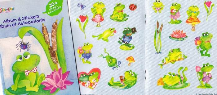Sandylion STICKER ALBUM 20 Stickers Vintage rare You Choose Design - Etsy