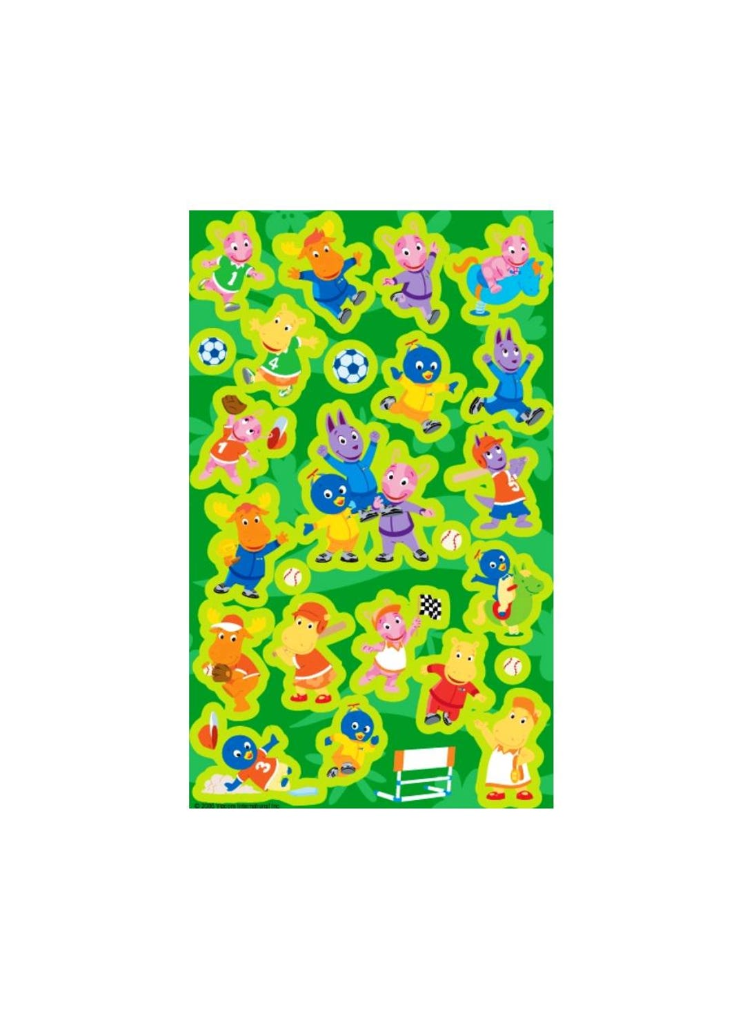 The Backyardigans Sandylion Stickers Maxi Vintage - Etsy