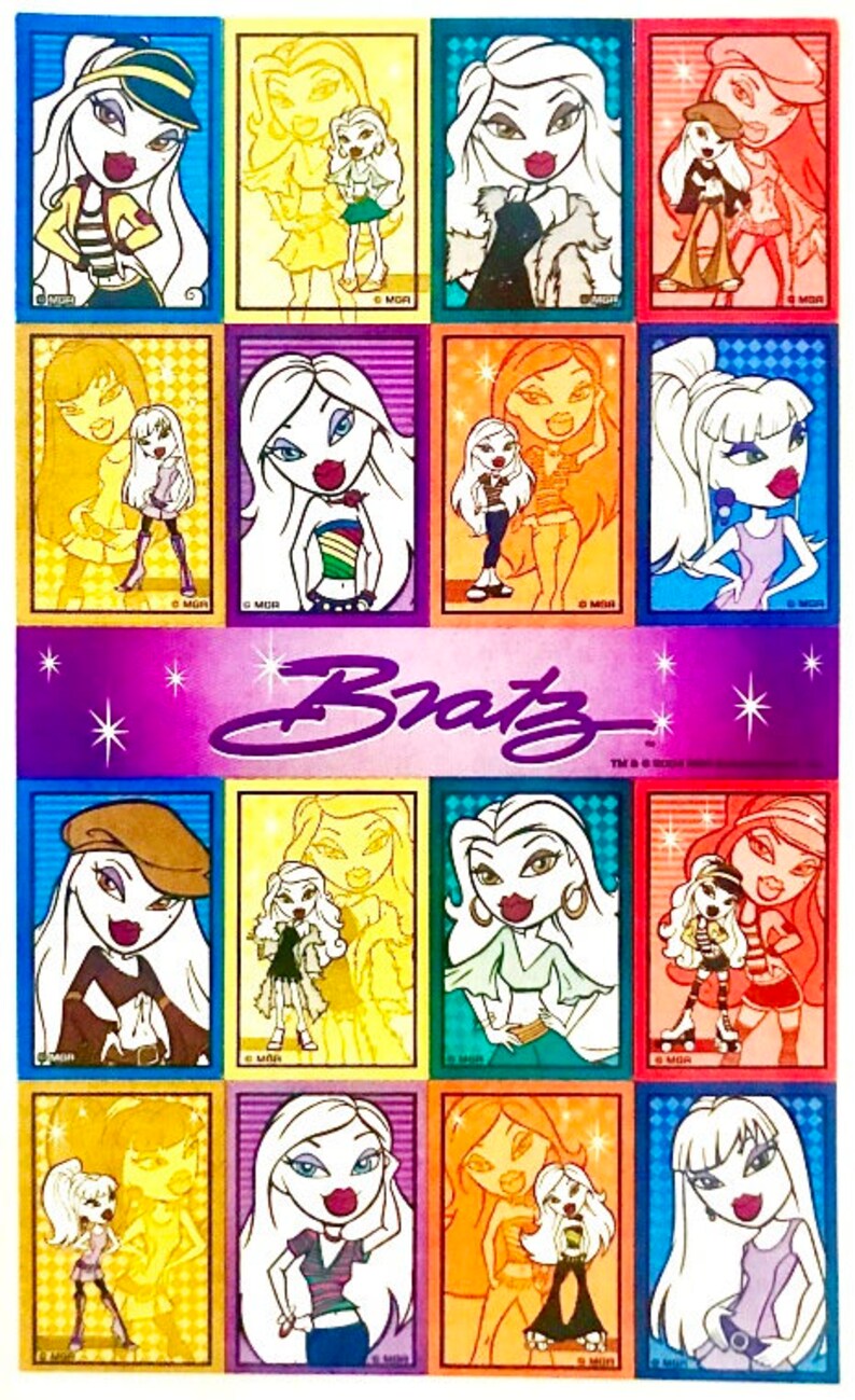 Sandylion Stickers Maxi Bratz Vintage - Etsy