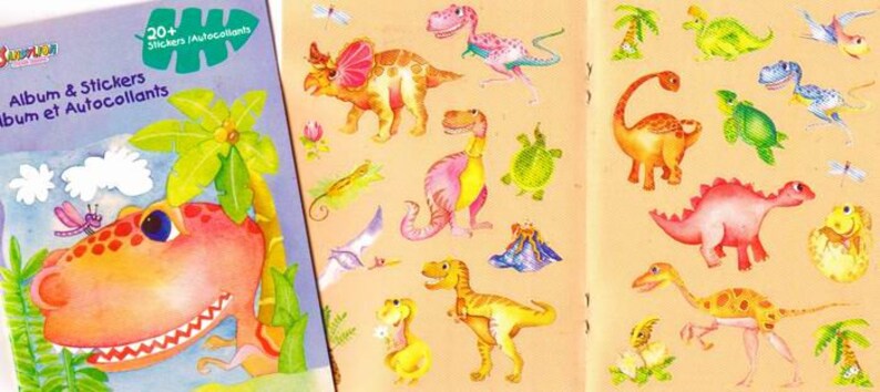 Sandylion STICKER ALBUM 20 Stickers Vintage rare You Choose Design - Etsy