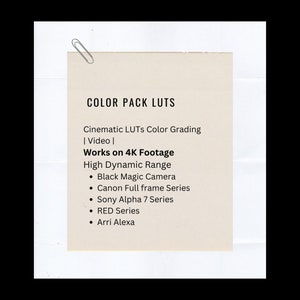 Hollywood Bundle Luts | Film Look Package | ALL in One | Oscar Films ...