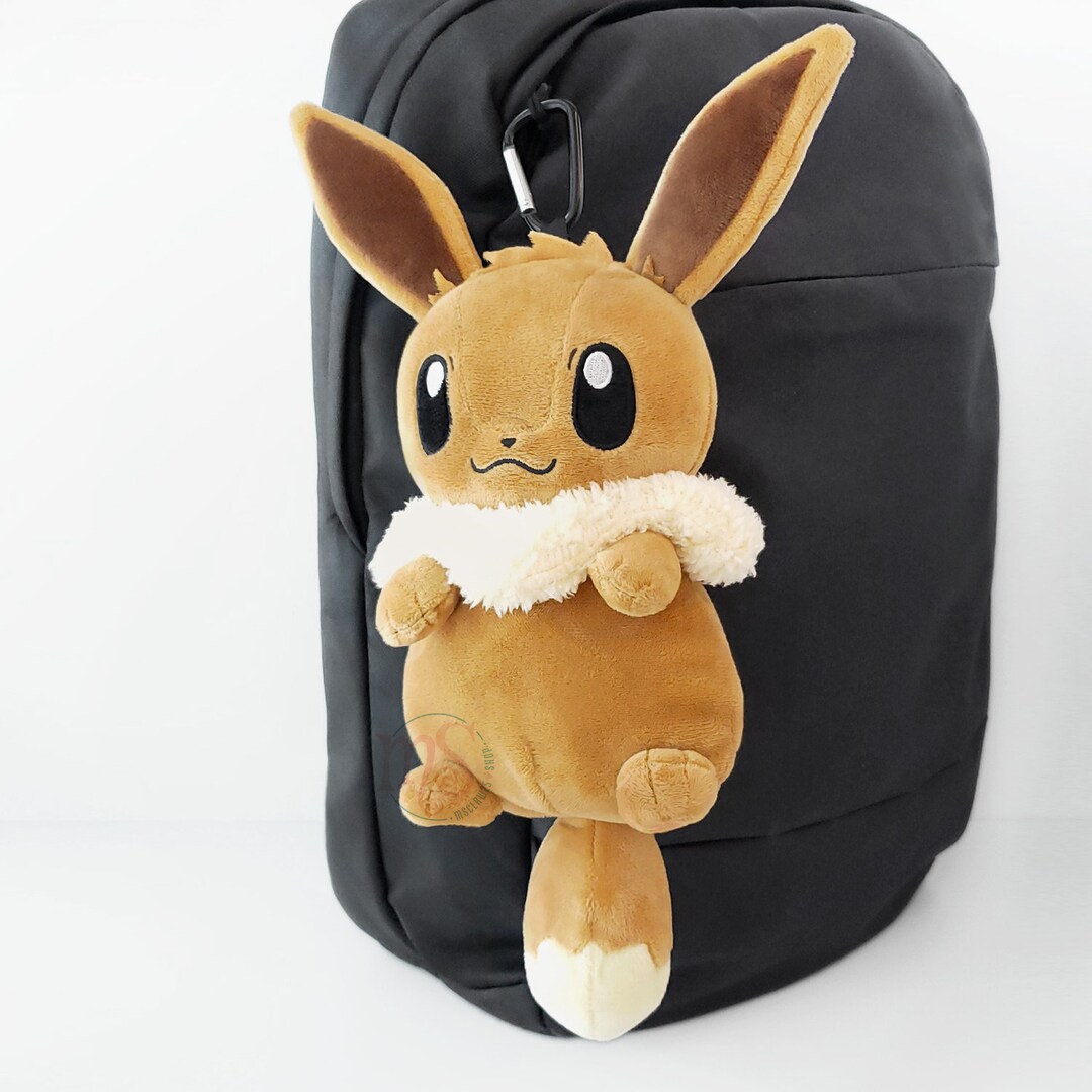 Pokémon / Eevee Bolsa grande de peluche con mosquetón / 12,5 32 cm ...