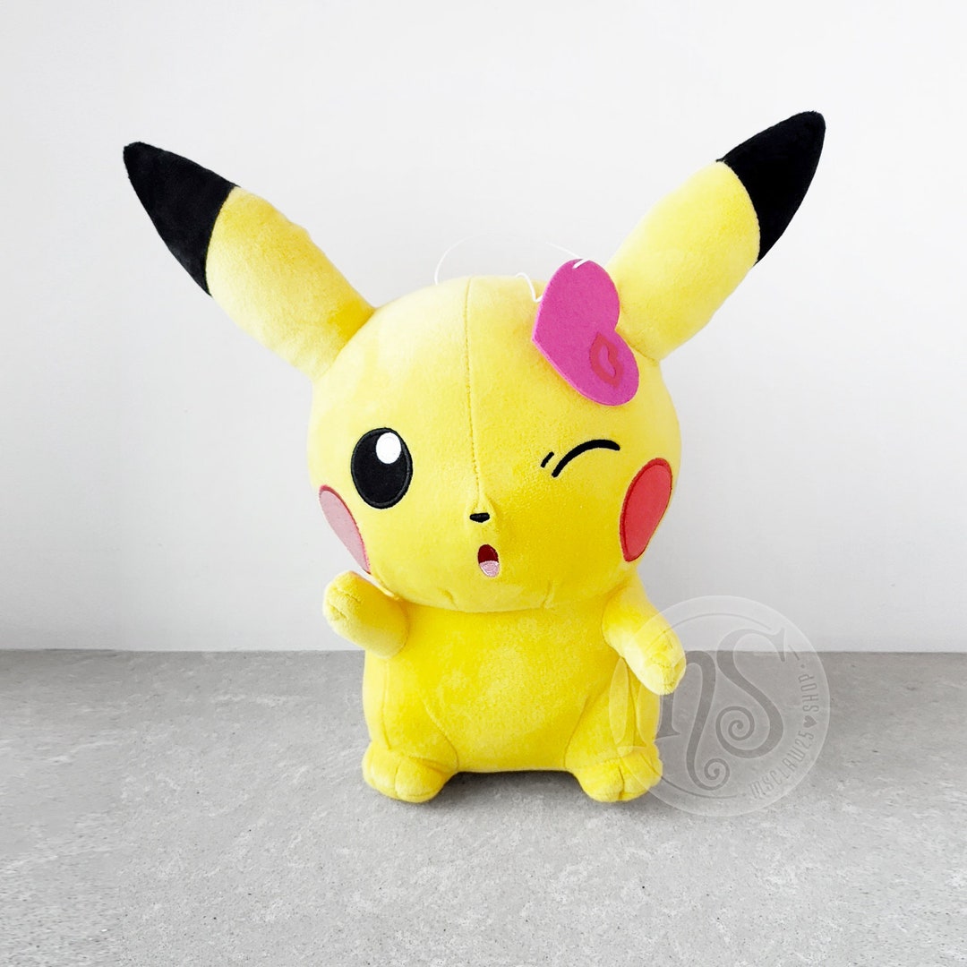 Pokemon Sweet Kiss Move Pikachu Big Plush 12.5 32cm - Etsy