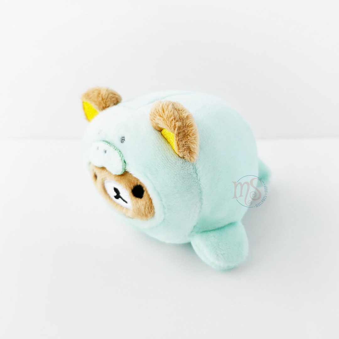 Rilakkuma | Relax in Ocean | Rilakkuma (manatee) Tenori Mini Plush | 3 ...