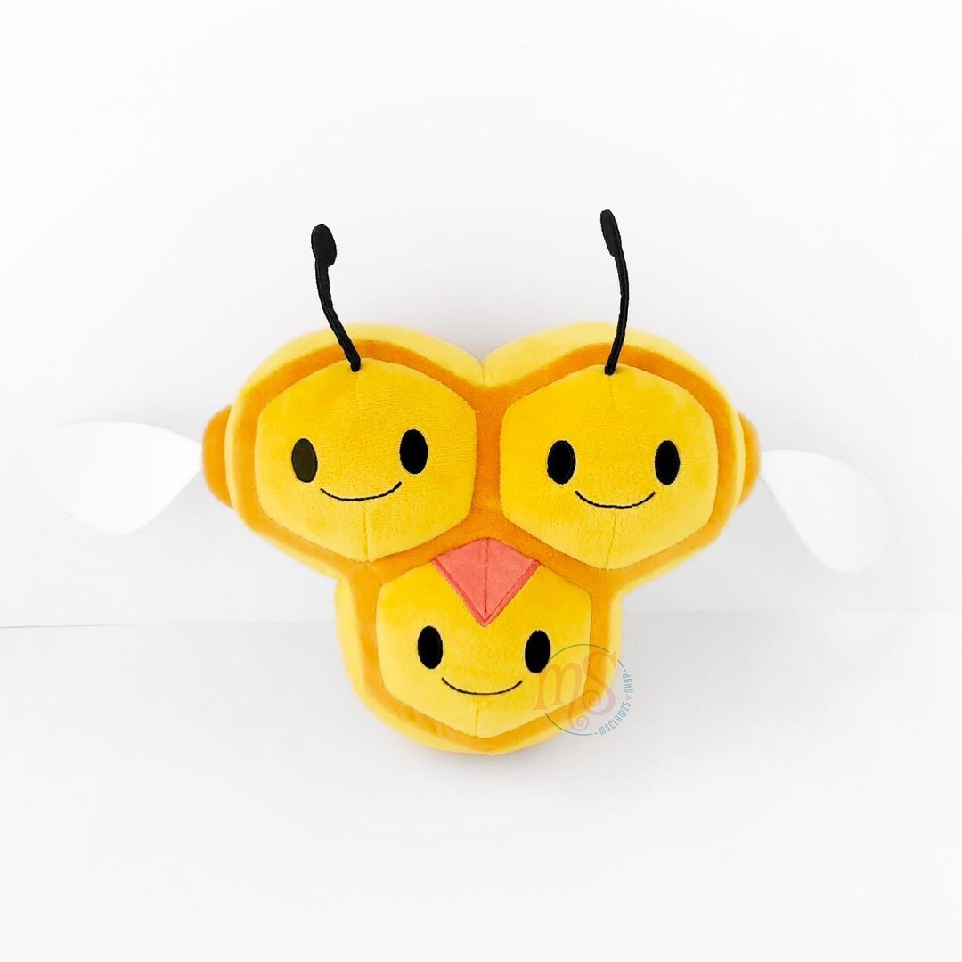 Pokémon | Combee Plush | 8"x10"x6" (20x25x16cm) - Etsy
