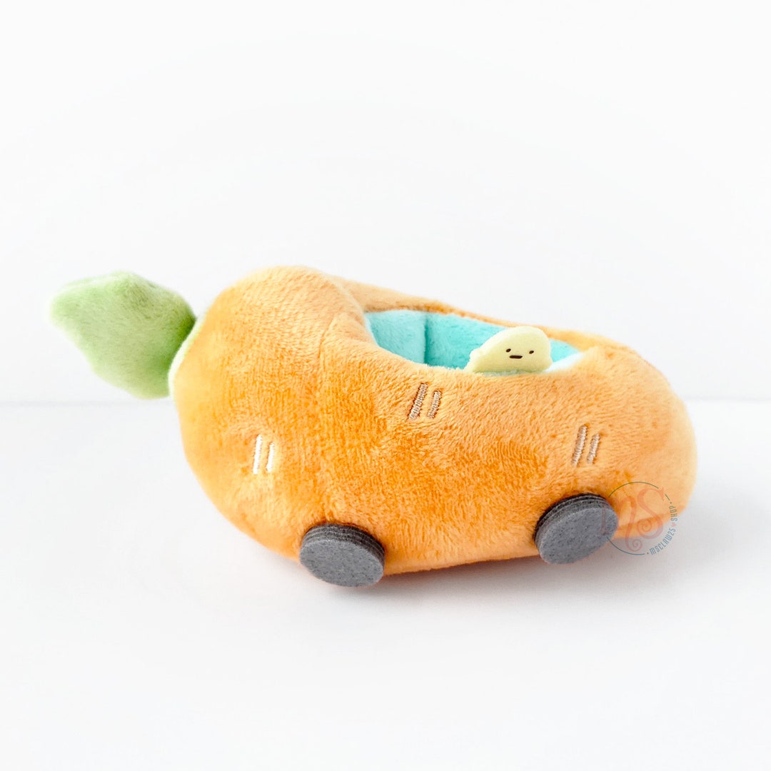 Sumikko Gurashi | Food Kingdom | Carrot Car Tenori Mini Plush | Limited ...