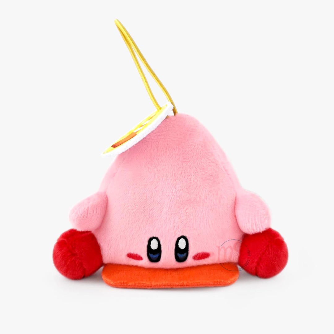Kirby and the Forgotten Land | Cone Mouth Mode Keychain Mini Plush | 4 ...