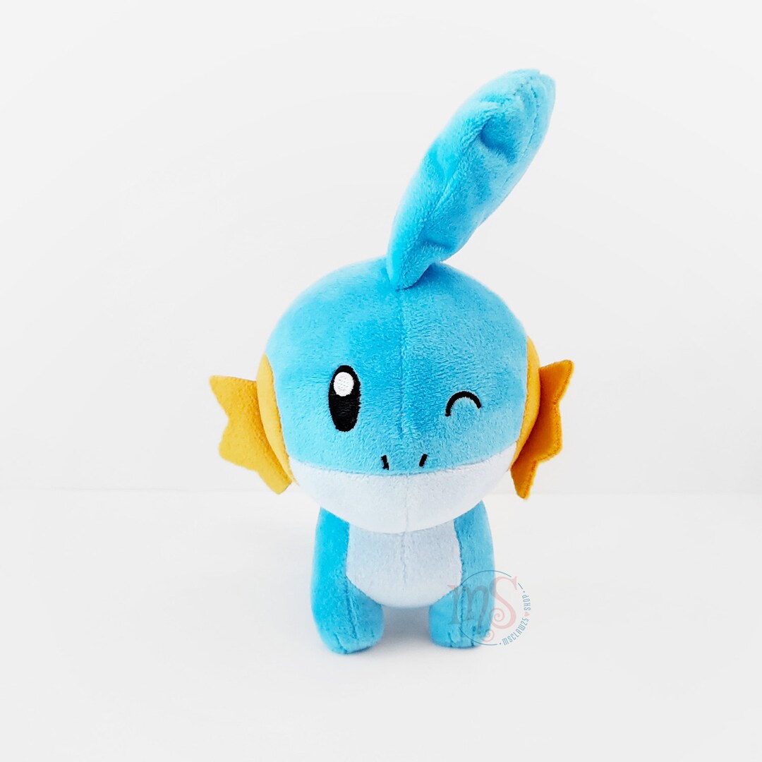 Pokémon Blue Color Selection Mudkip Small Plush 7 18cm - Etsy