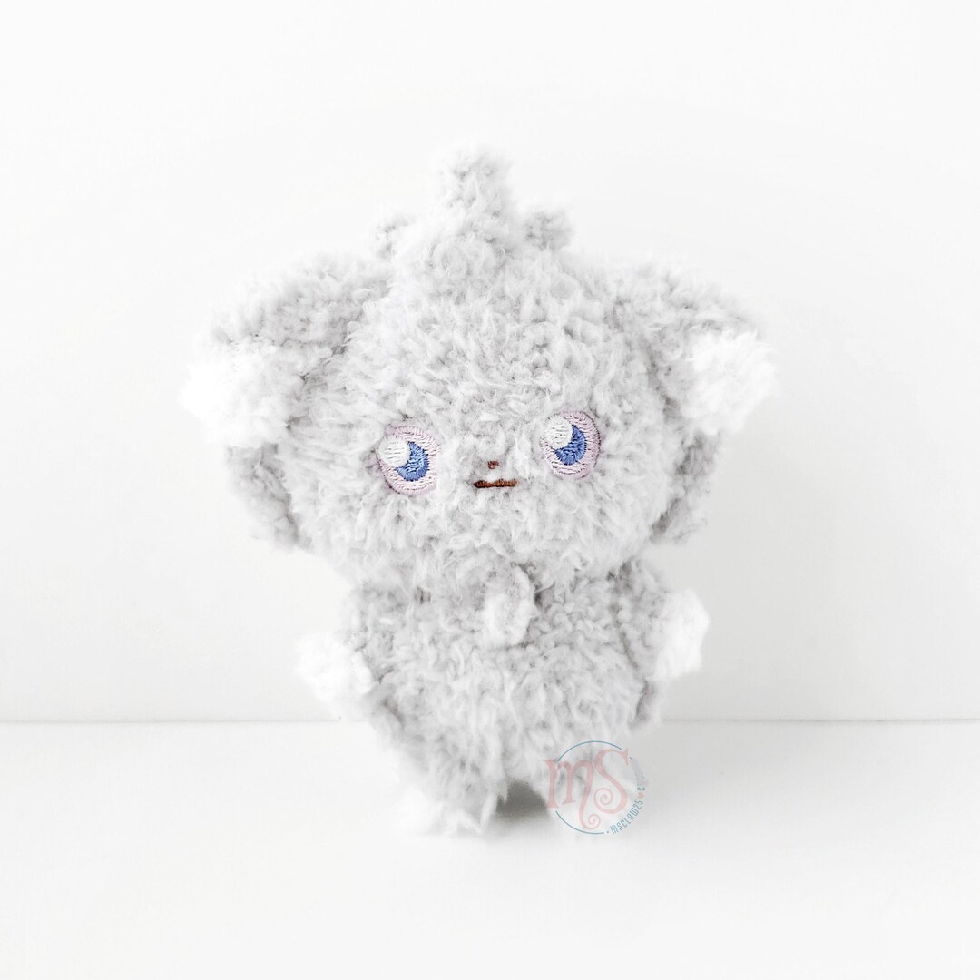 Pokémon Peaceful Place Pokepeace Espurr Fluffy Keychain Small Plush 4.5 ...