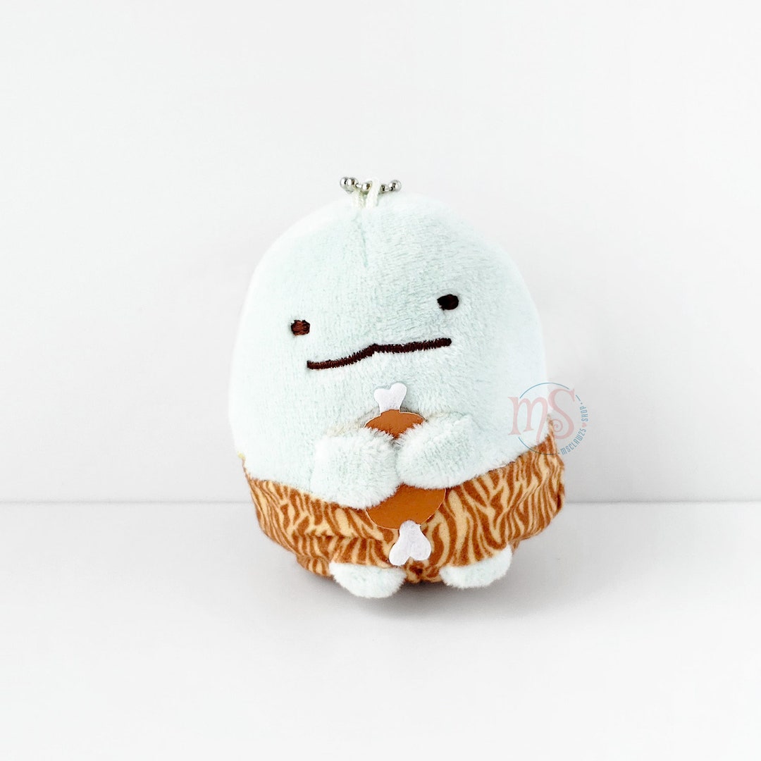 Sumikko Gurashi | Stone Age | Tokage (caveman) Mini Plush | 3" (8cm) - Etsy