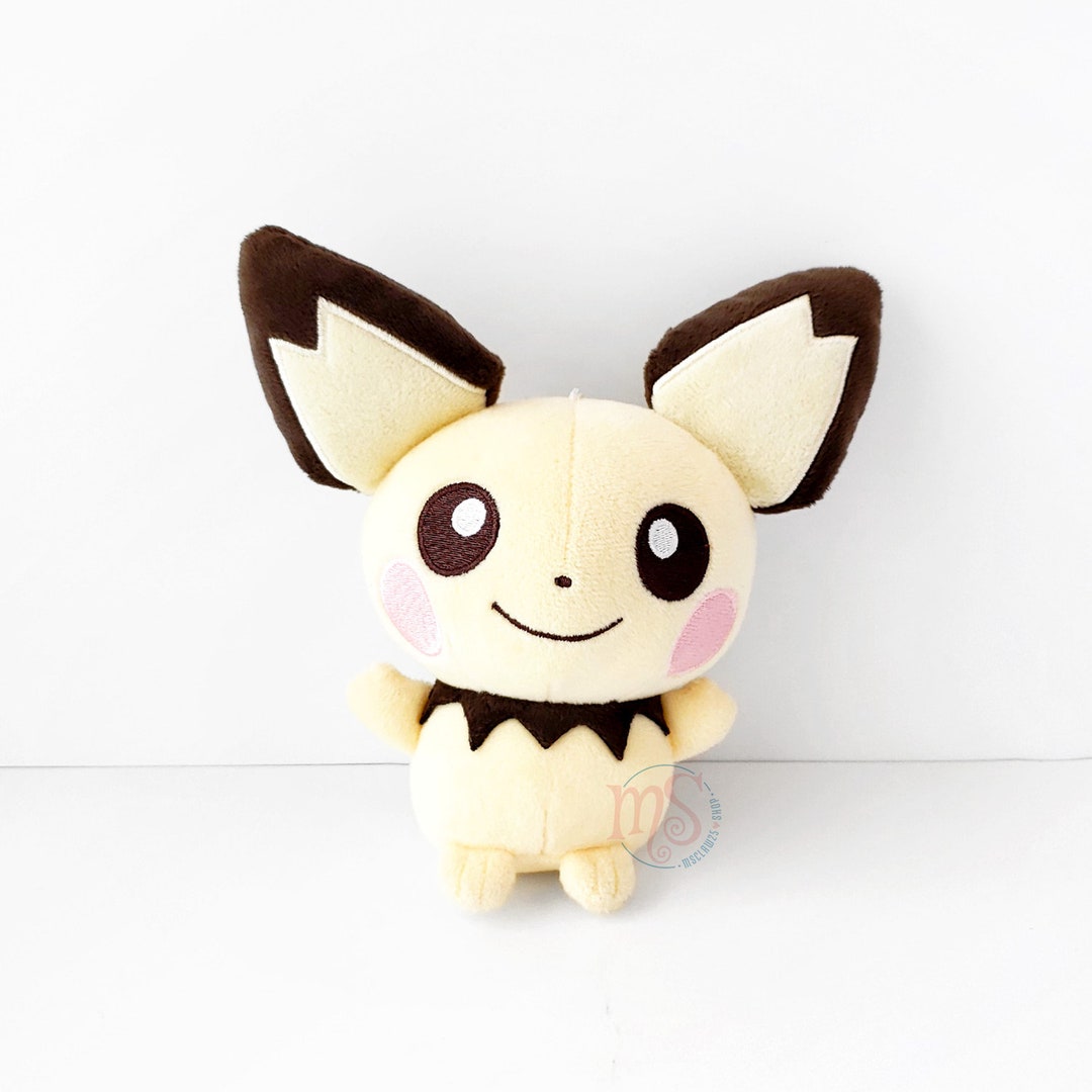 Pokemon I Love Pikachu Pichu Small Plush 5 13cm - Etsy