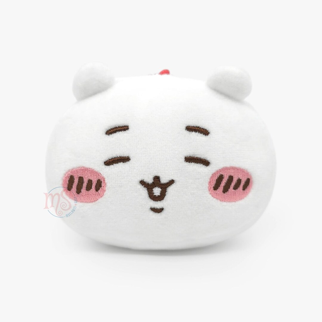 Chiikawa Face Mochi Keychain Mini Plush | 2.6x3.5" (6.5x9cmcm) - Etsy