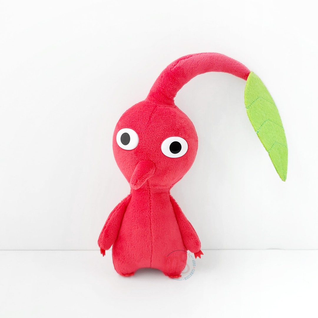 Pikmin | All Star Collection | Pikmin (red) Small Beanie Plush | 7 ...