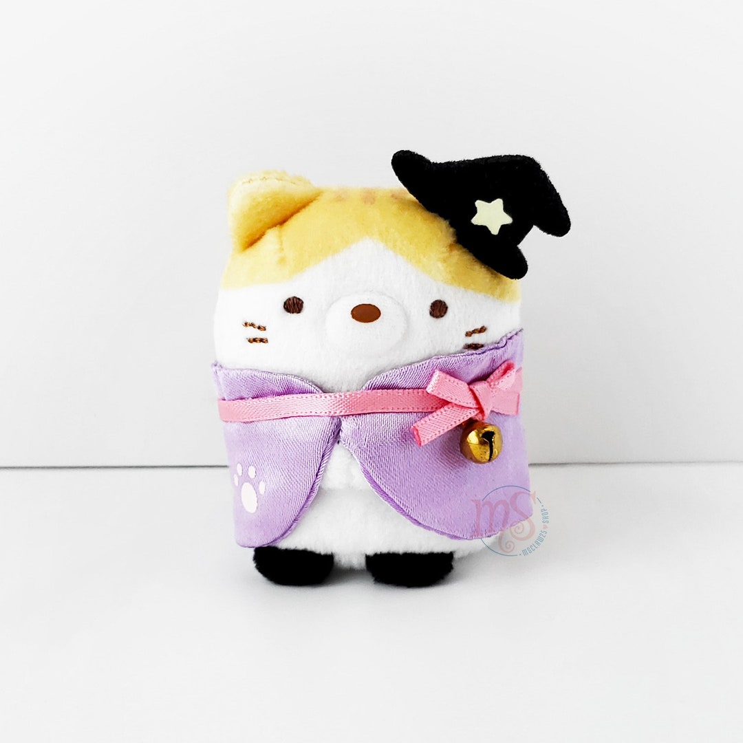 Sumikko Gurashi | Neko Cat Halloween | Neko Cat Tora Tenori Mini Plush ...