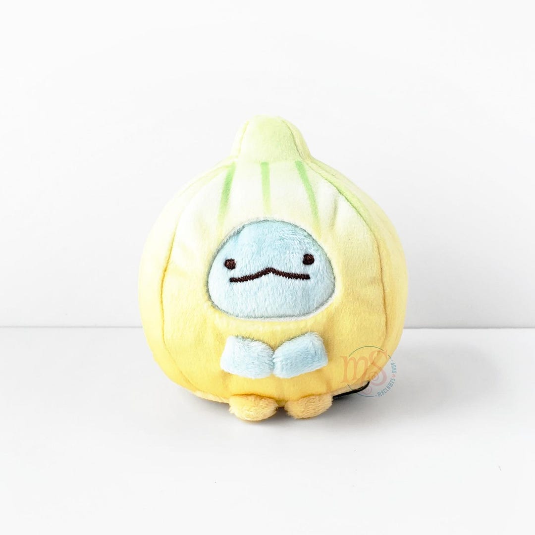 Sumikko Gurashi | Food Kingdom | Tokage (onion) Tenori Mini Plush | Net ...