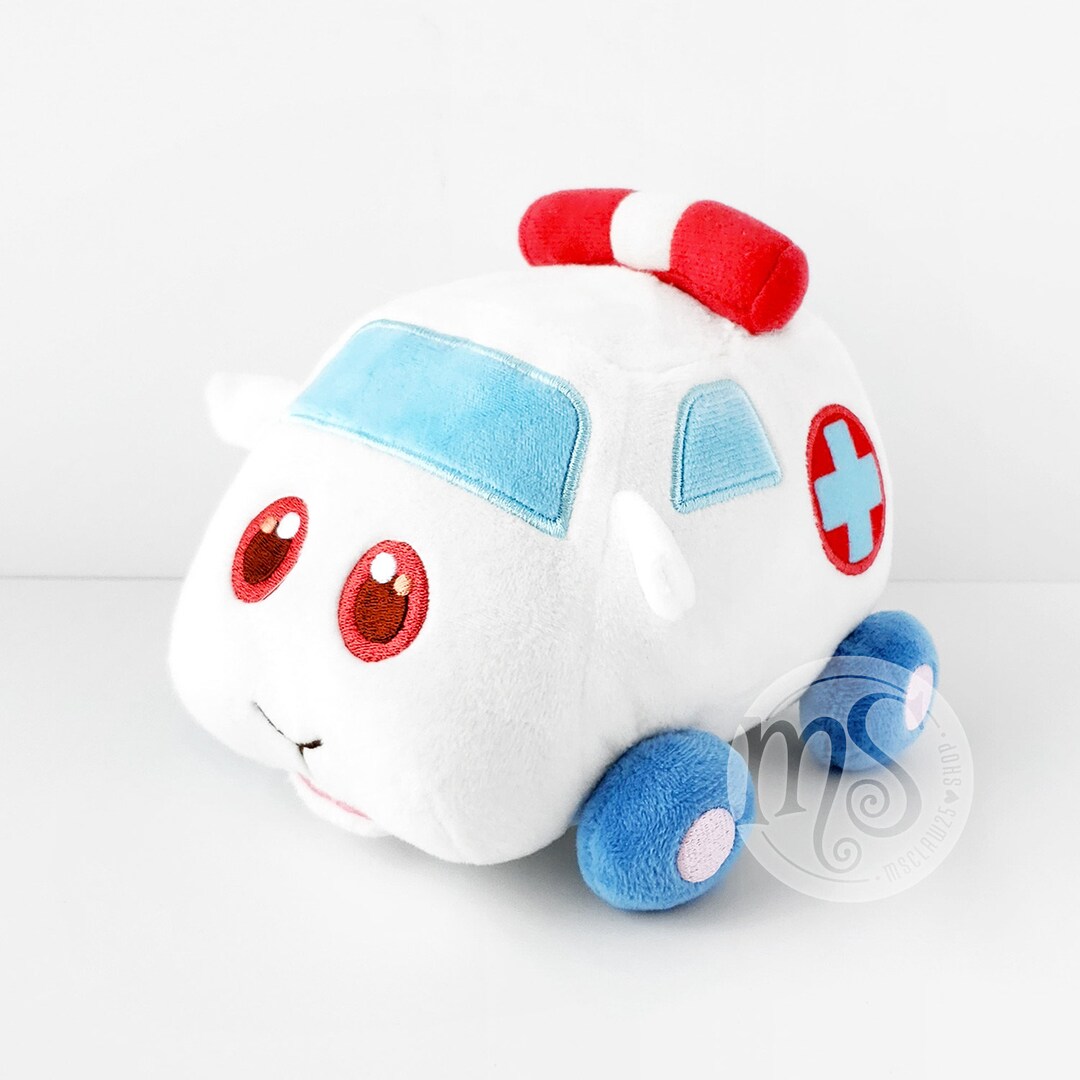 Pui Pui Molcar Dazzling Eyes Ambulance Molcar Small Plush - Etsy