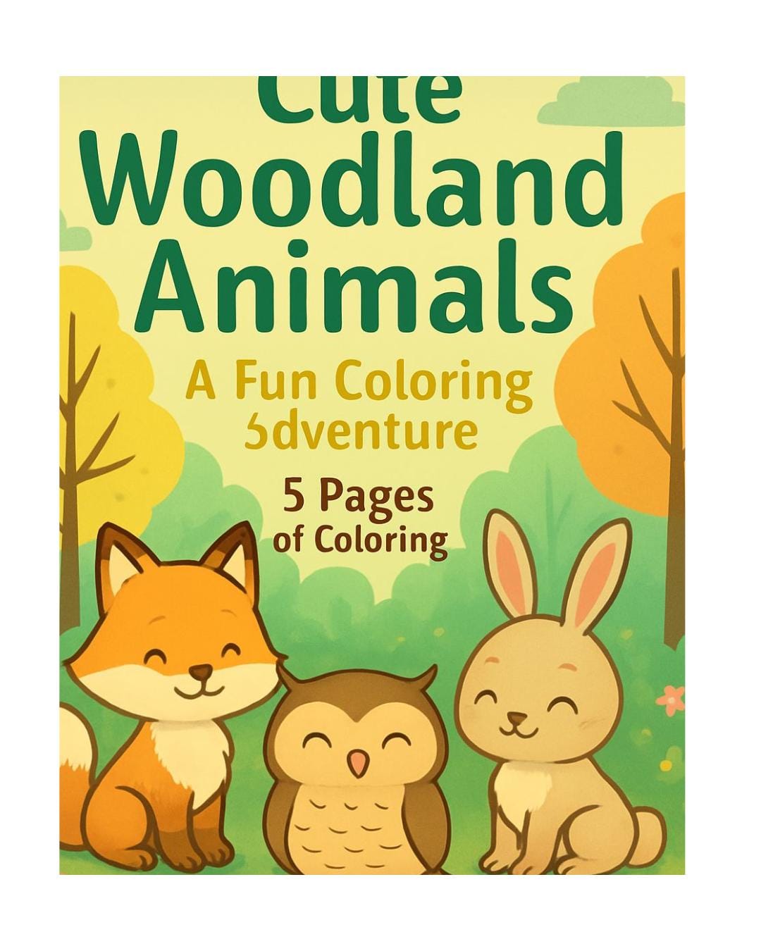 Printable Coloring Pages for Kids – Fun & Easy Activity | 5 Cute PDF ...