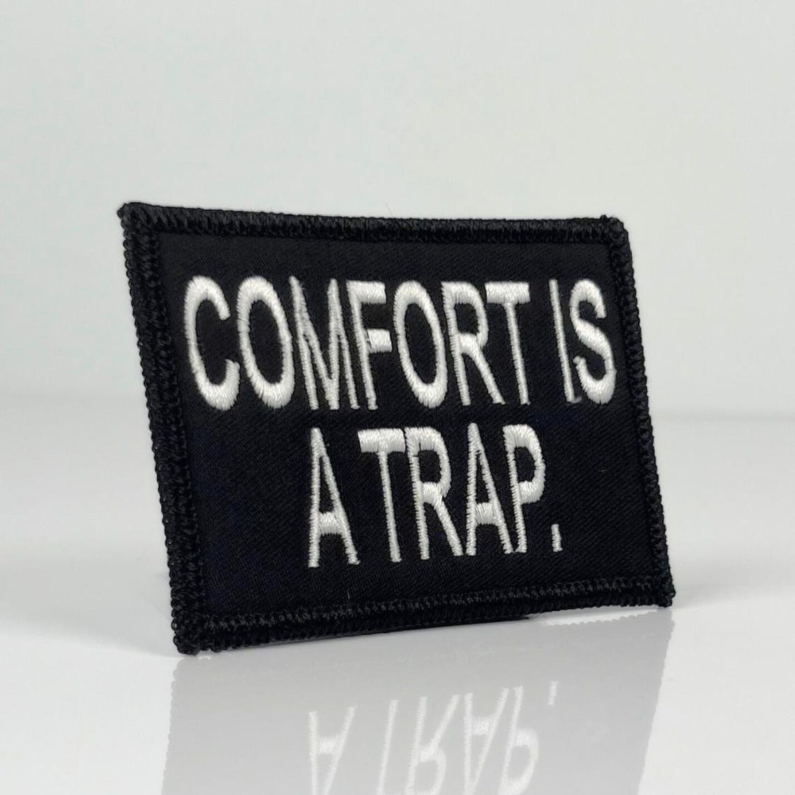 Fitness Embroidered Morale Patch Bundle Decorative Merrowed Edge - Etsy