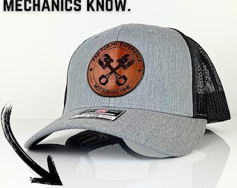 Mechanic Custom Snapback Trucker Hat - Etsy