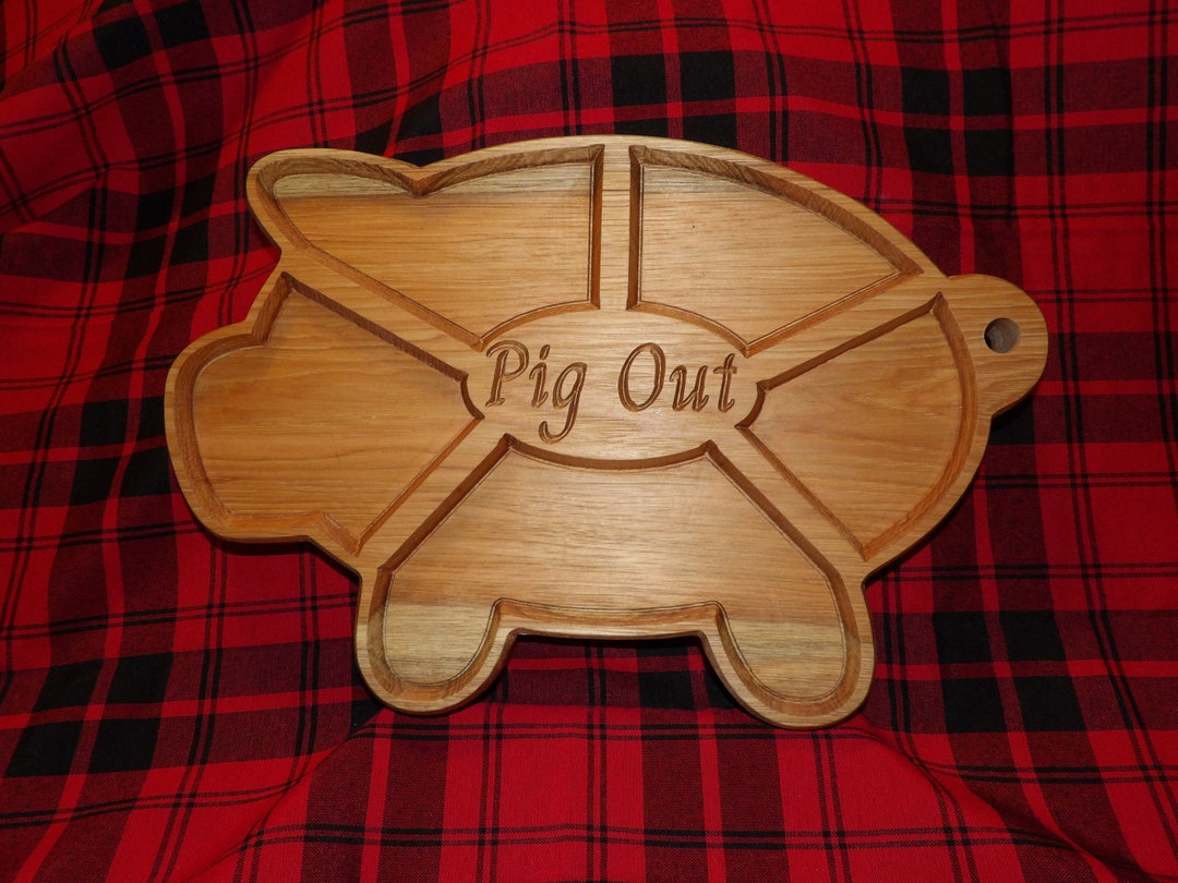 Basswood Pig Charcuterie Board - Etsy