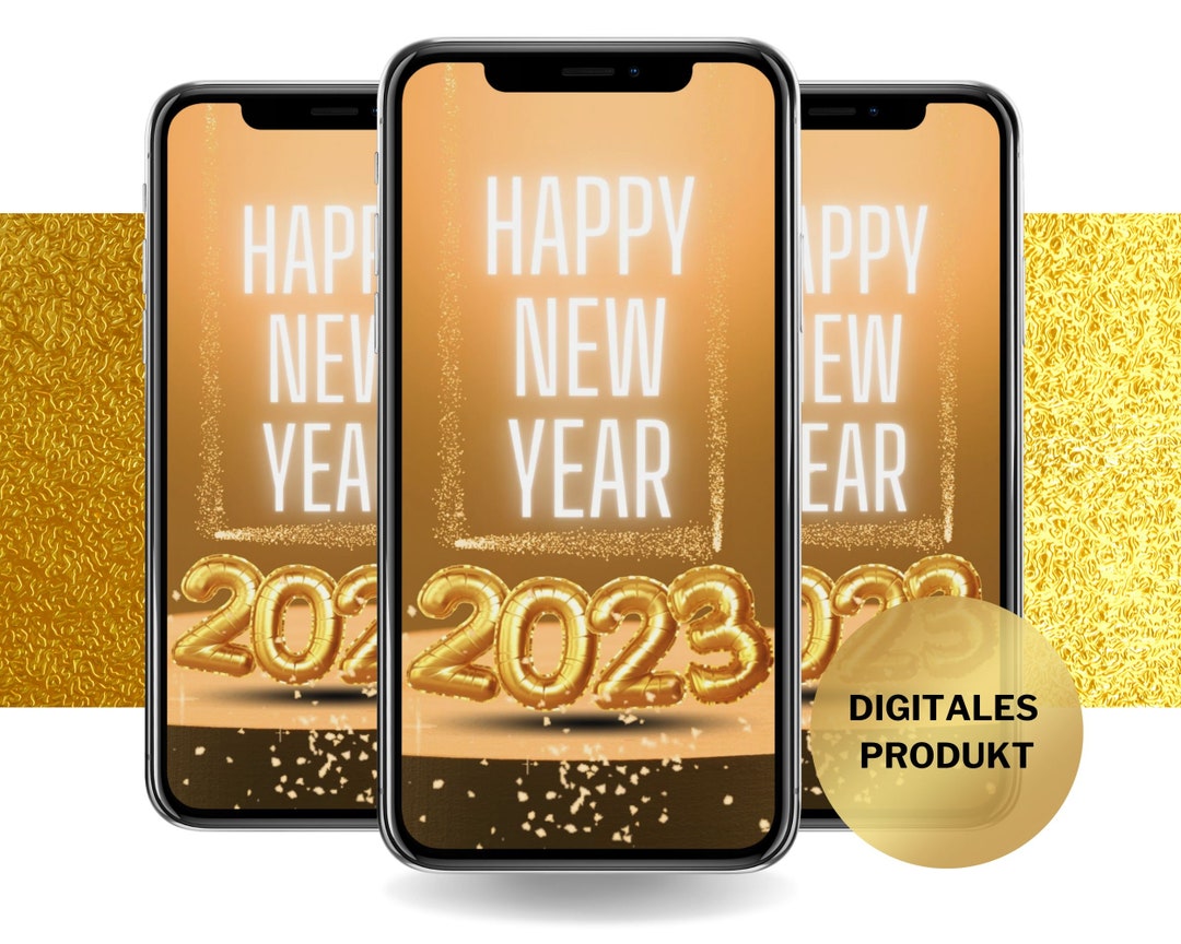 Digital New Year's Card Animated Ecard New Year Digital - Etsy