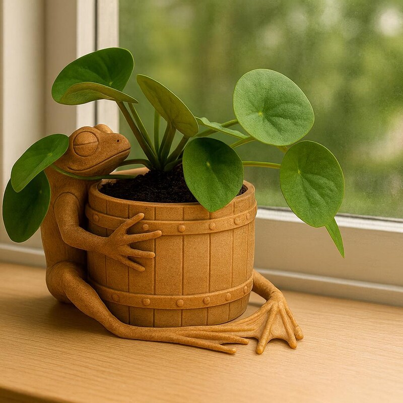 Frog Planter - Etsy