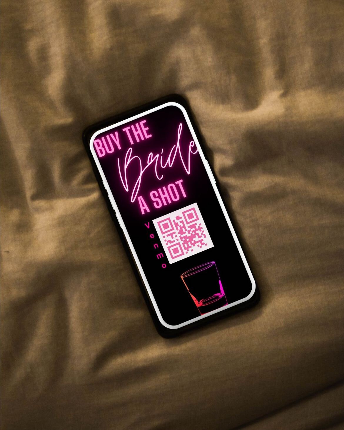 Bachelorette Party Story Template With Custom Neon QR Codes ...