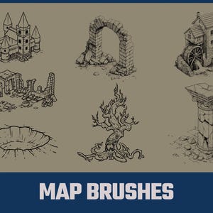 Dnd Maps Bundle | Dnd Tools | RPG | Dnd Set | Dnd 5e | Fantasy Map ...