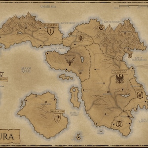 Custom Fantasy Map Commission - RPG World Design - Premium Cartography ...