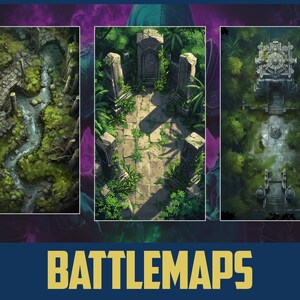 Dnd Maps Bundle | Dnd Tools | RPG | Dnd Set | Dnd 5e | Fantasy Map ...