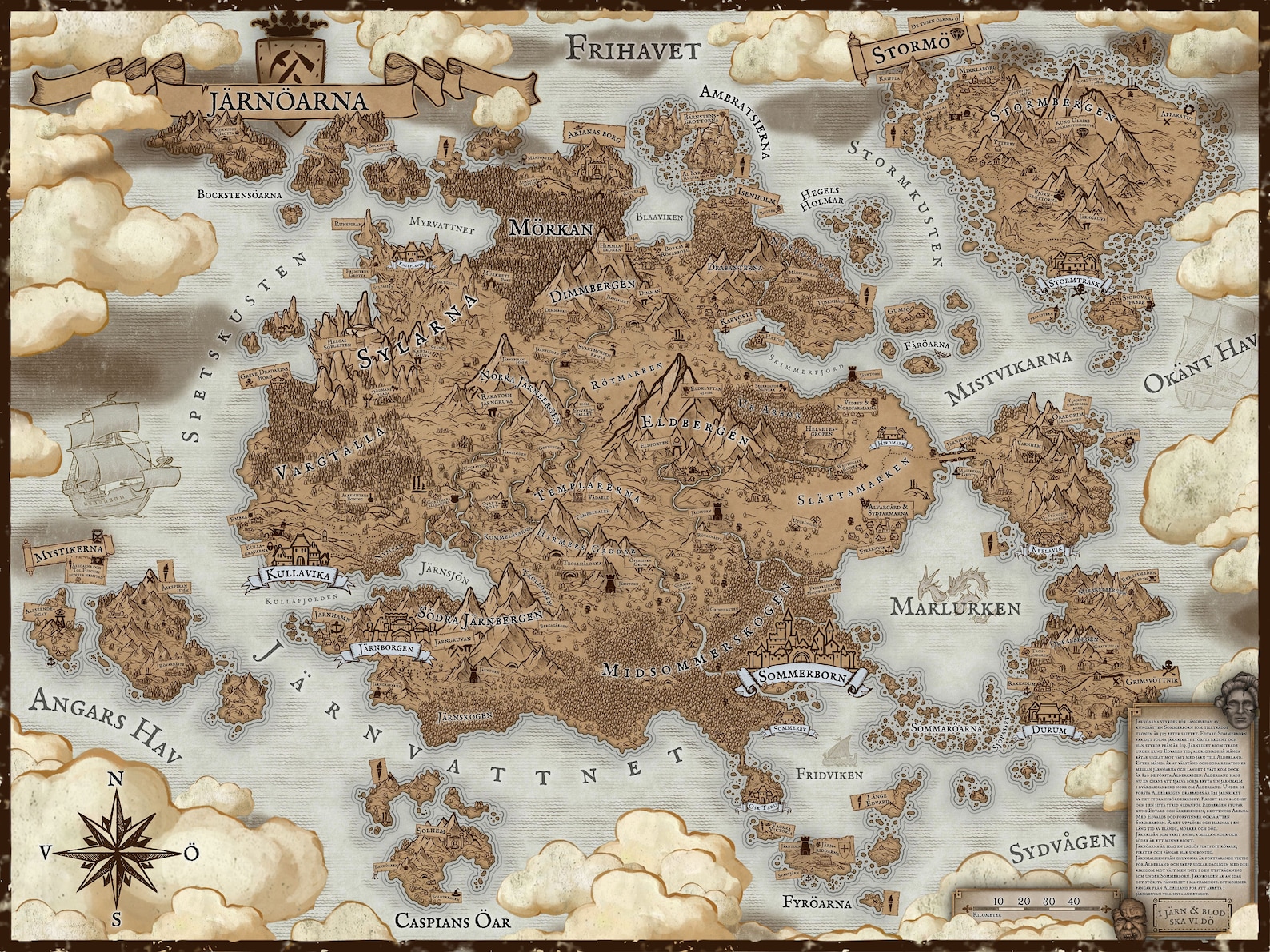 Custom Fantasy Map Commission - RPG World Design - Premium Cartography for Tabletop and Virtual ...