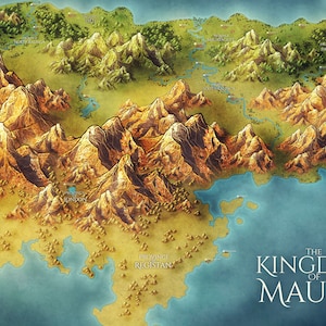 Custom Fantasy Map Commission RPG World Design Premium Cartography for ...