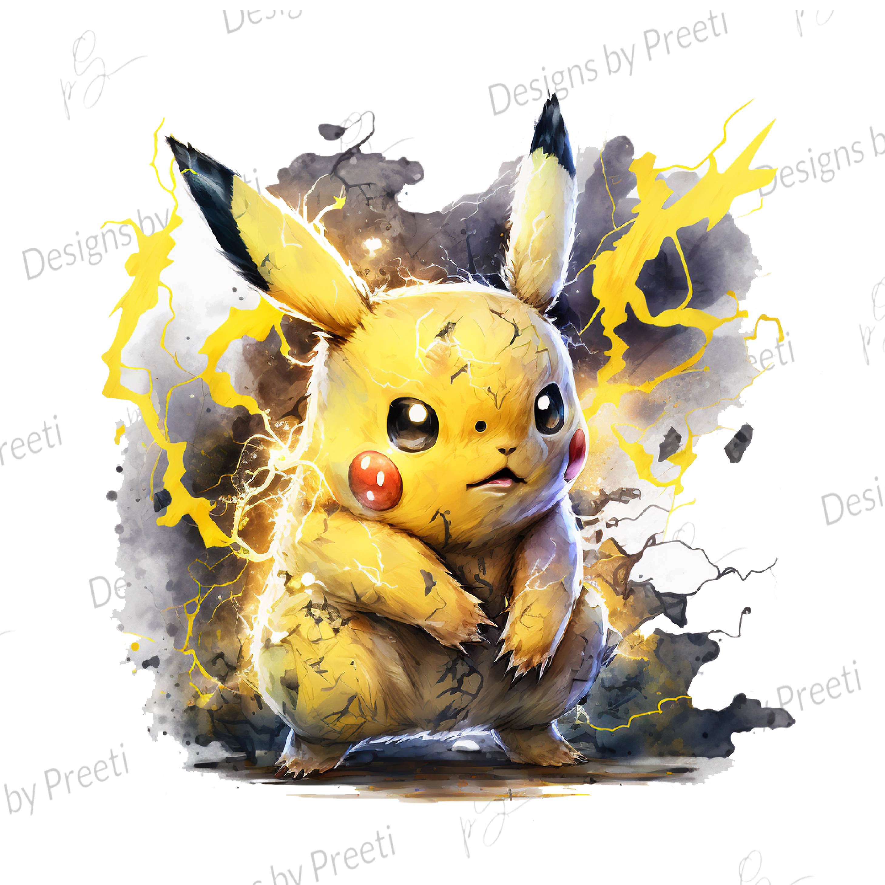 Pikachu SVG PNG Pokemon svg Clipart Cricut Cut File - Etsy France