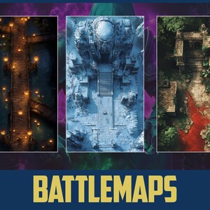 Dnd Maps Bundle | Dnd Tools | RPG | Dnd Set | Dnd 5e | Fantasy Map ...
