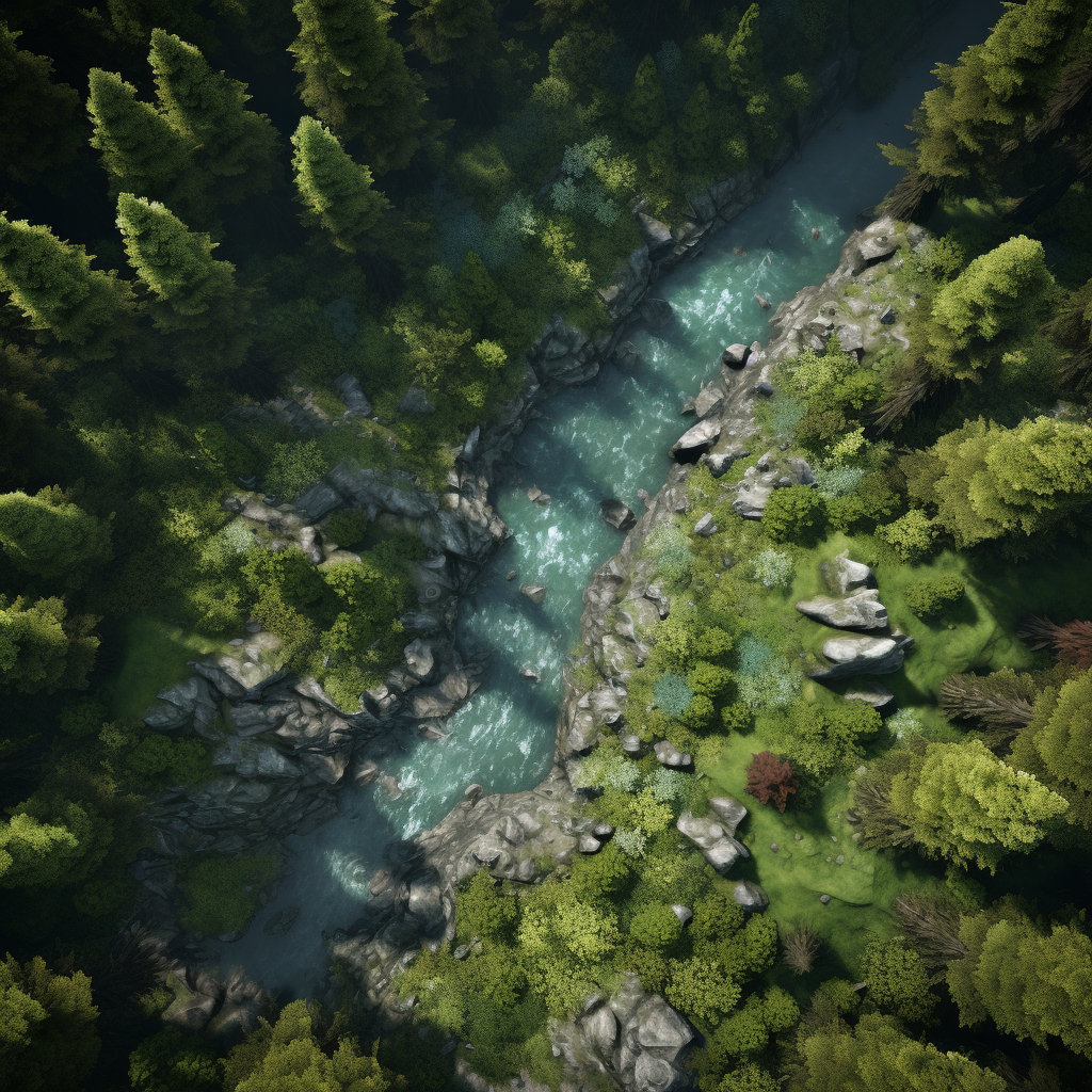 Dnd Forest Battlemaps V1 Bundle, 8 D&D Battlemaps, Dungeons and Dragons ...