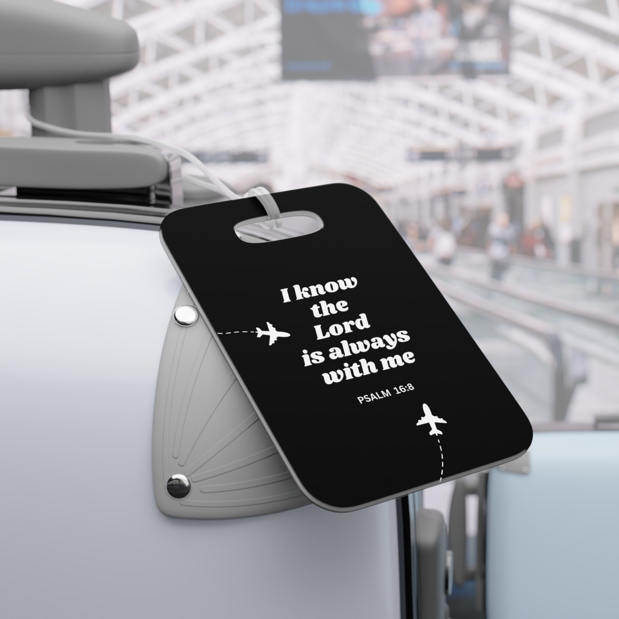 Christian Bible Verse Luggage Tag Blessing Gift, I Am With You Always ...